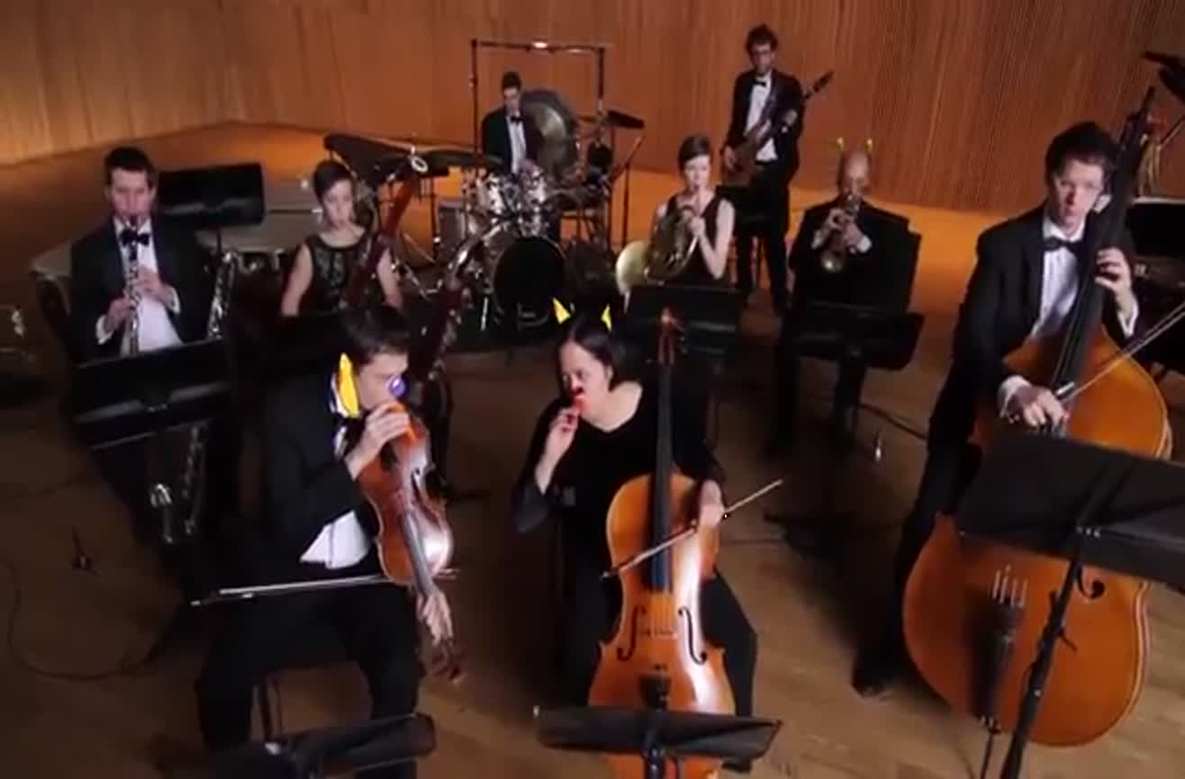 Medley of 43 cartoon theme songs by Ensemble ACJW.