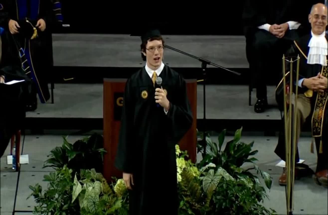 Epic convocation speech to freshmen at Georgia Tech.