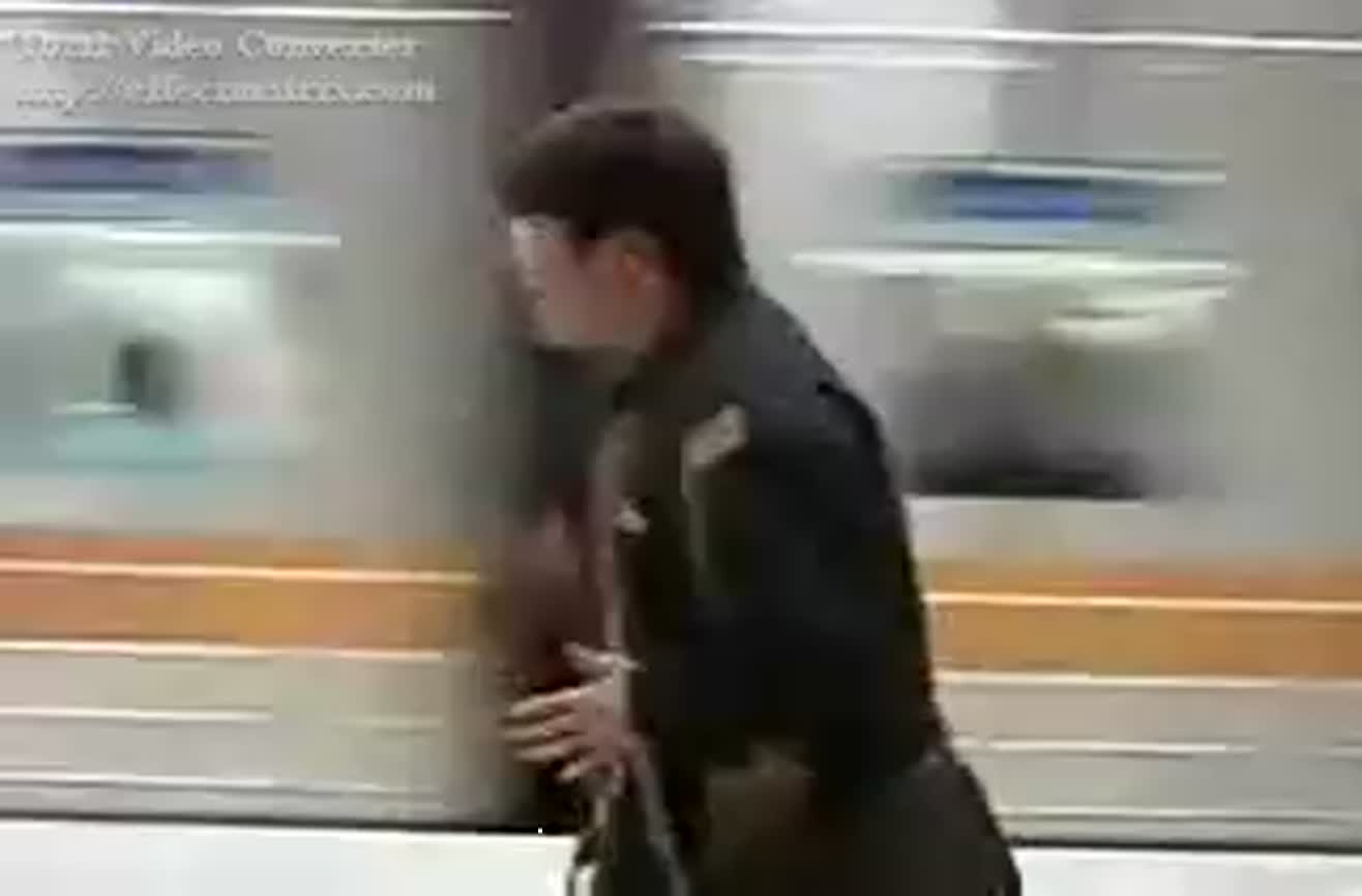 The "fastest" man in the world.