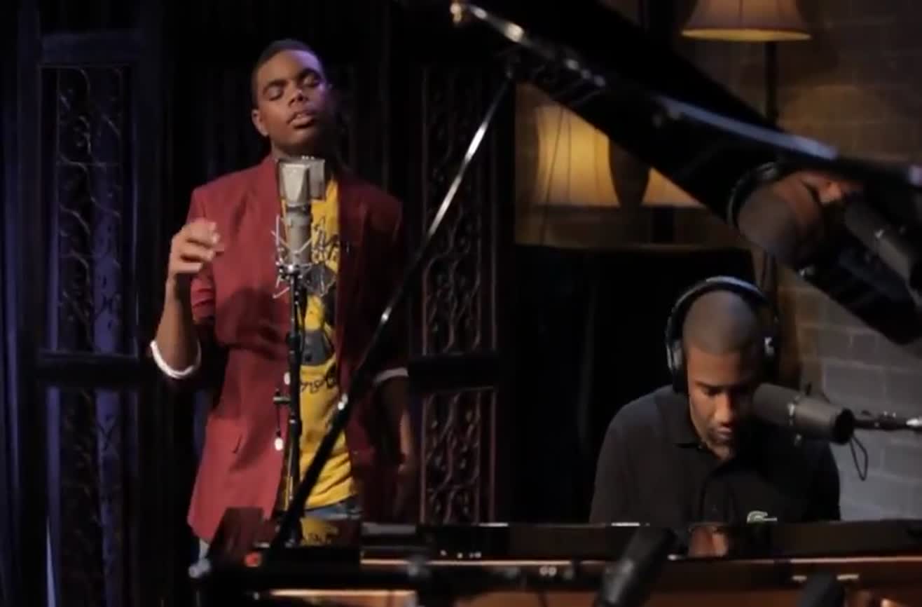 Stevie Wonder surprises a new artist...