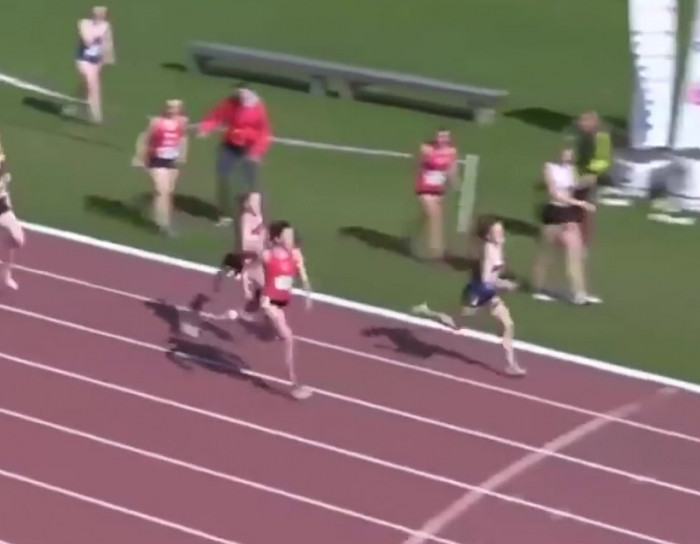 Sprinter makes unlikely comeback. Sprinter makes unlikely comeback.