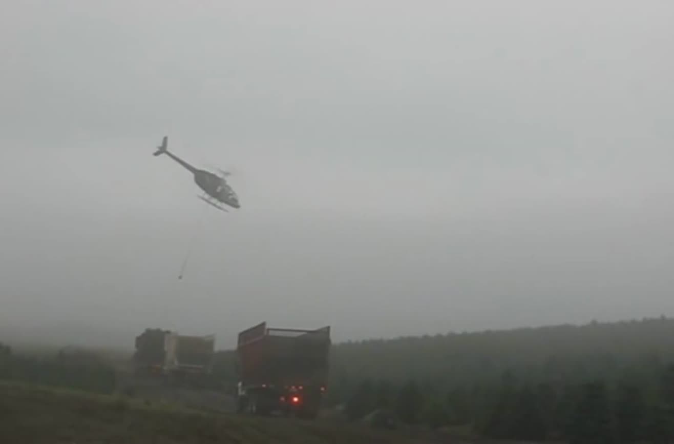 Helicopter pilot is too good for inertia.