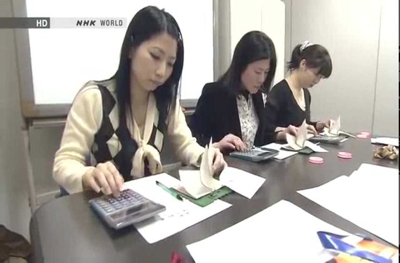 Japanese people take their calculators very seriously.
