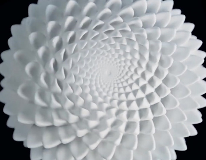 Meet the meticulous man making never-ending mathematical patterns.