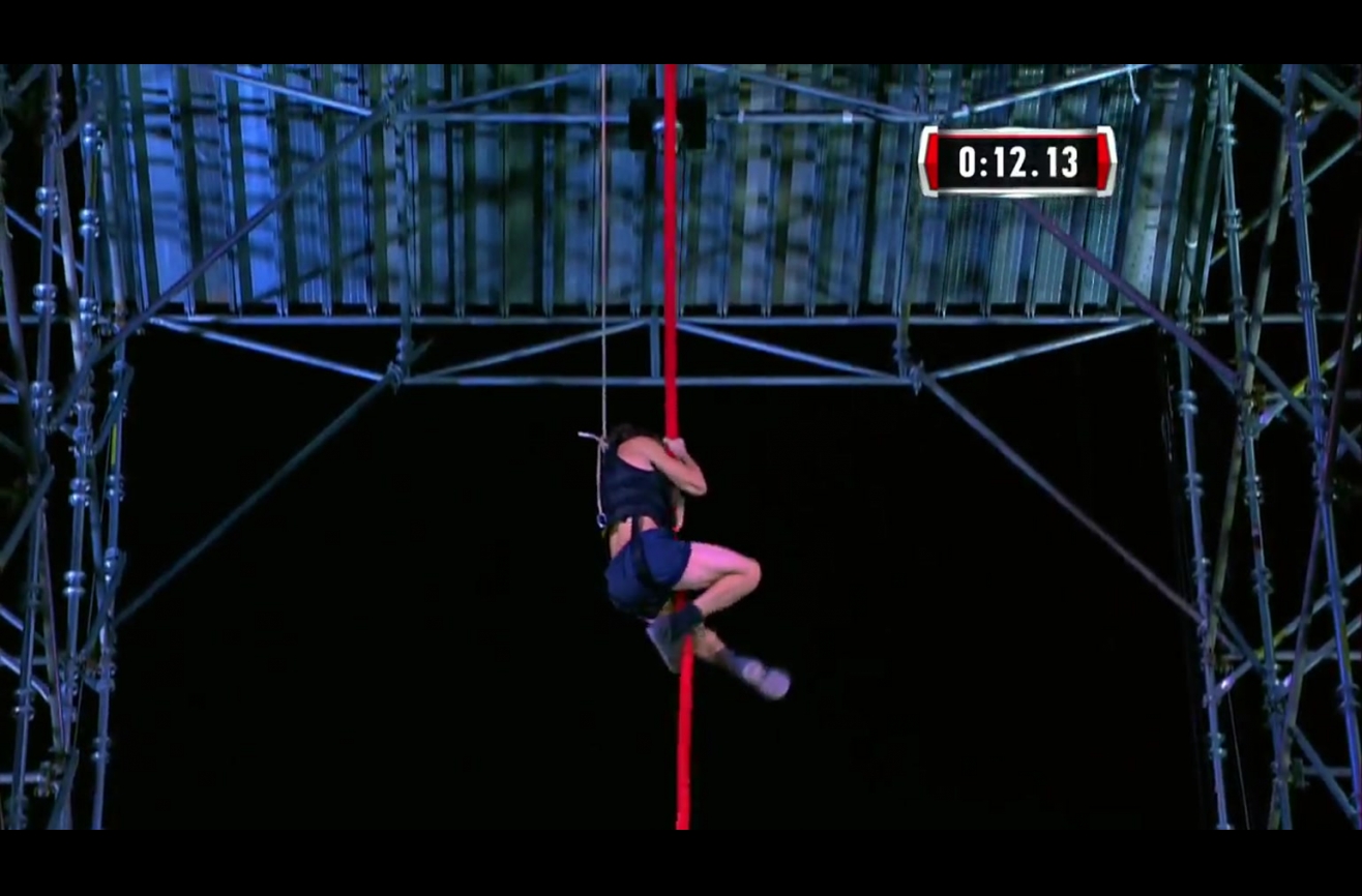 Watch the incredible winning run of the first American Ninja Warrior ...
