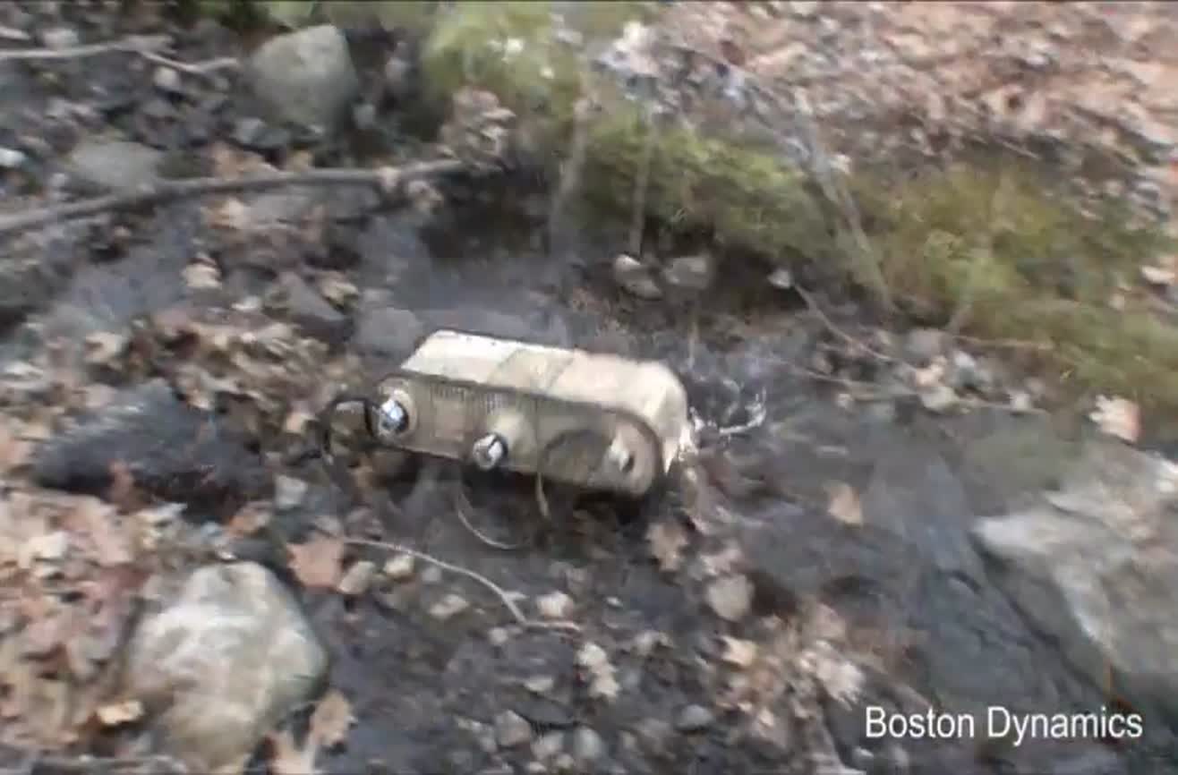 RHex: A new rough-terrain robot.