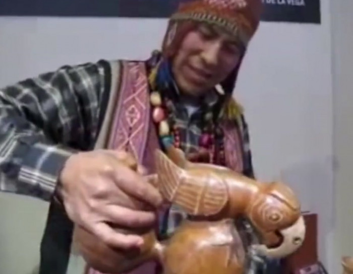 These Peruvian wind instruments sound just like animals.