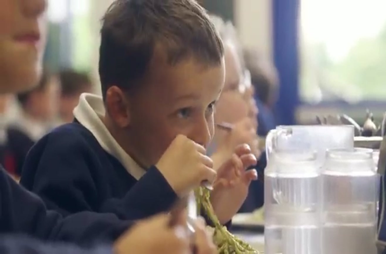 This school cafeteria is getting a serving of opera along with the ...