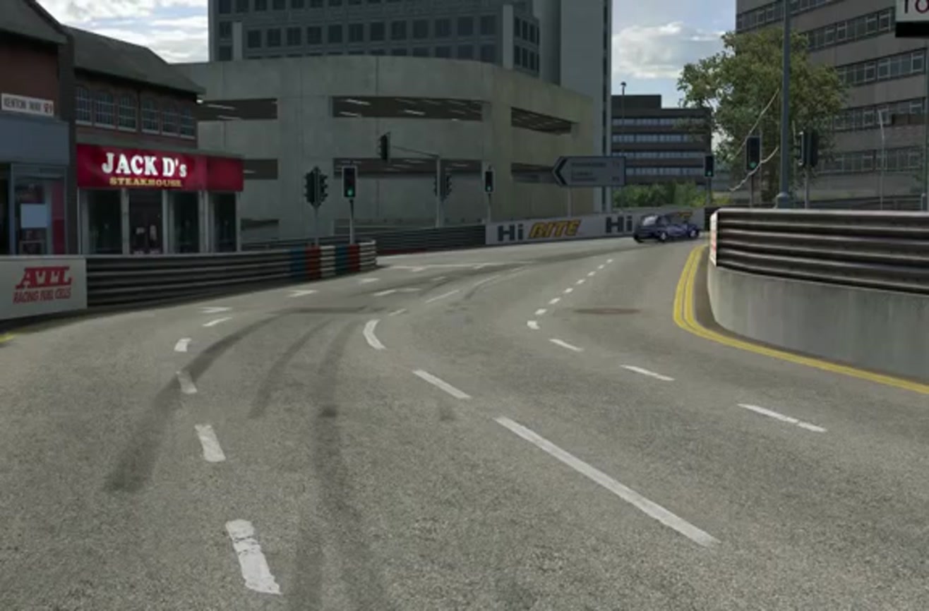 Why you should always check the mini-map in racing games.