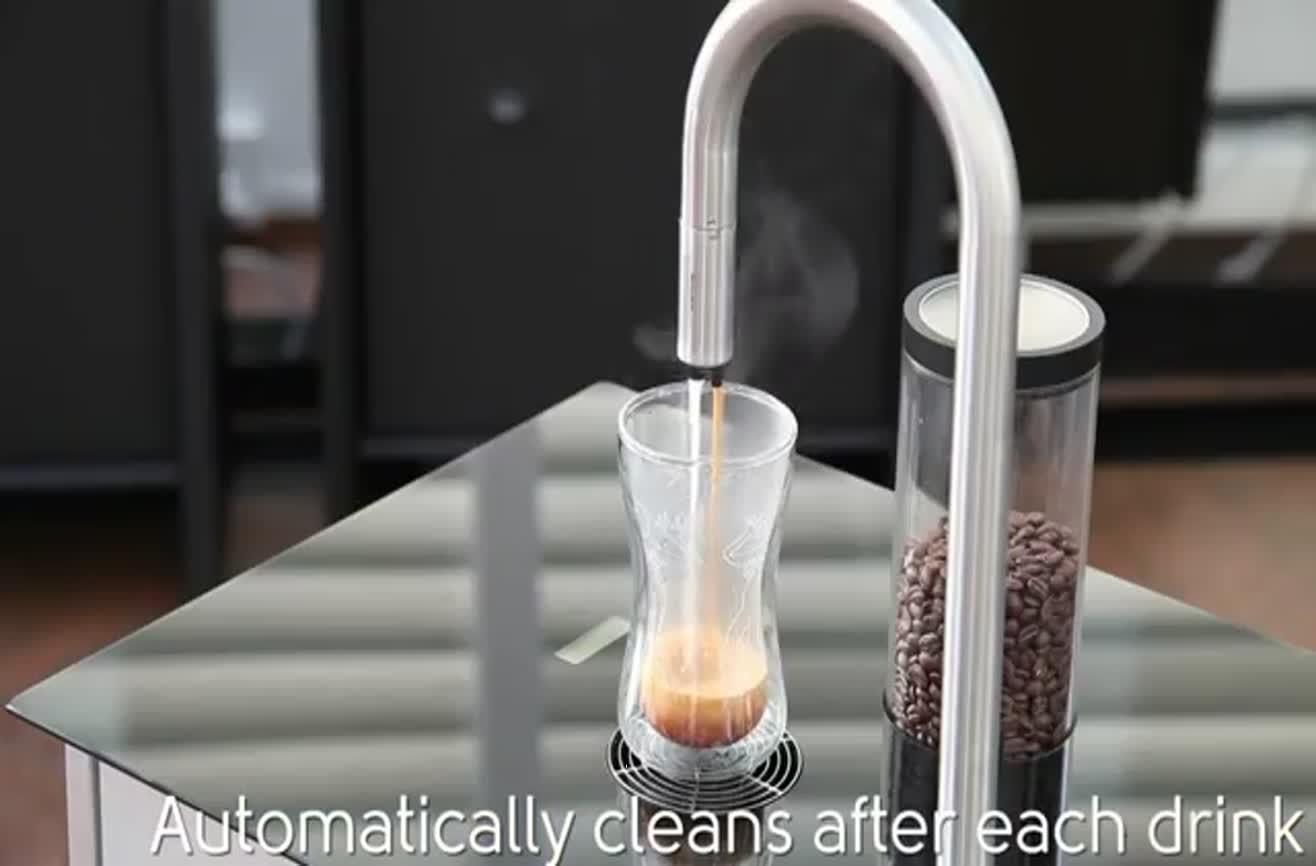 Coffee faucet.