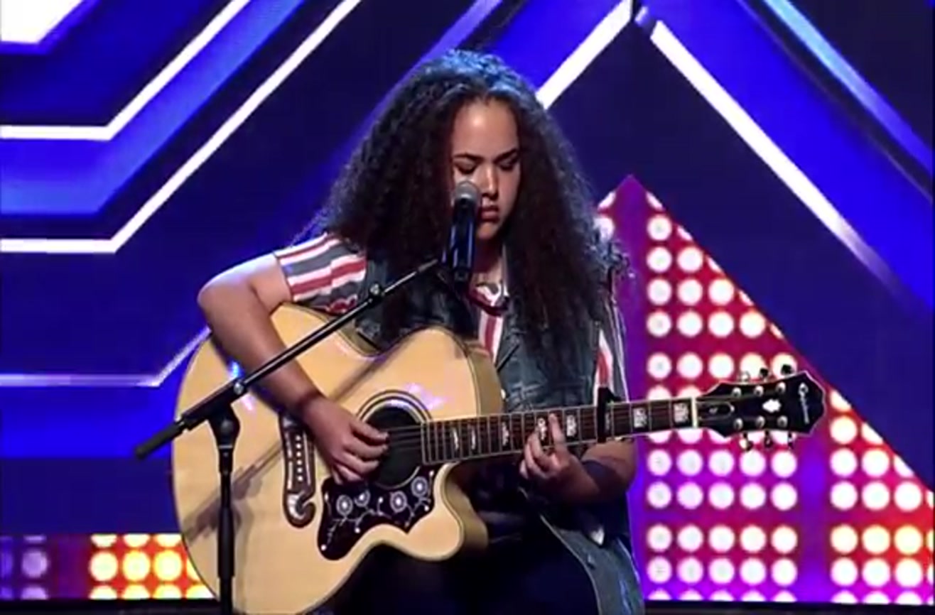 This 14-year-old singer has judges leaping atop tables in praise.