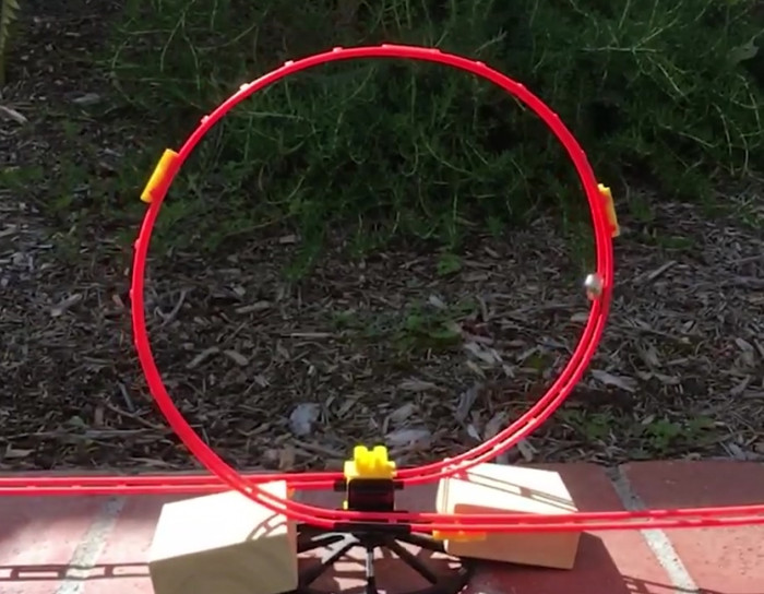 Why roller coaster loops aren't circular.