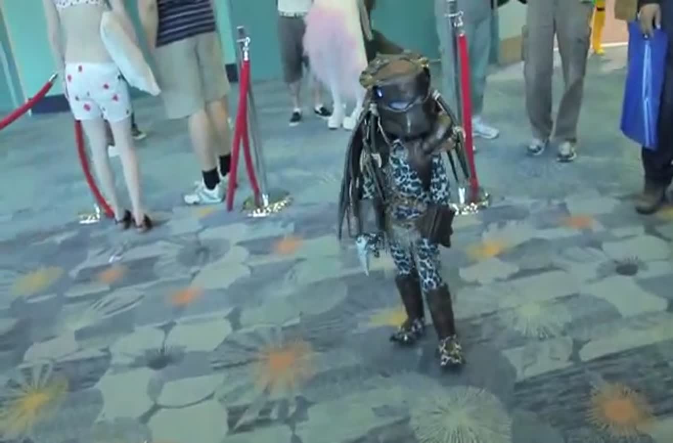 The cutest cosplay of all time.
