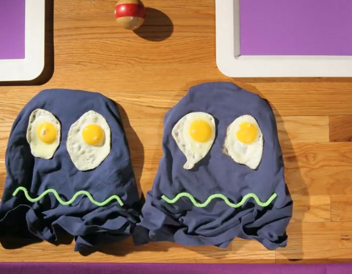 Classic video games recreated with random objects.