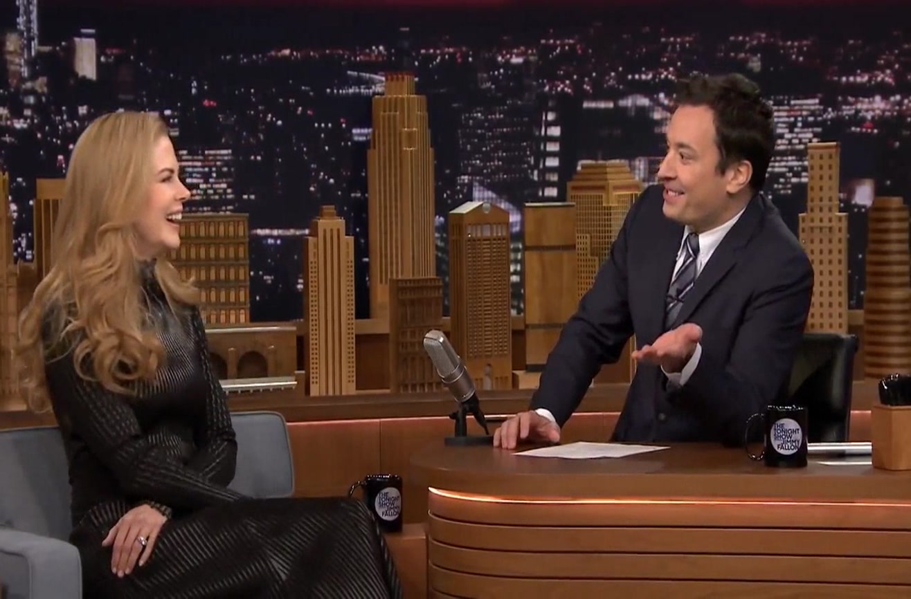 How Jimmy Fallon blew a chance to date Nicole Kidman.