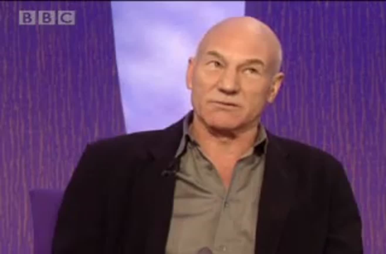 Patrick Stewart on baldness.