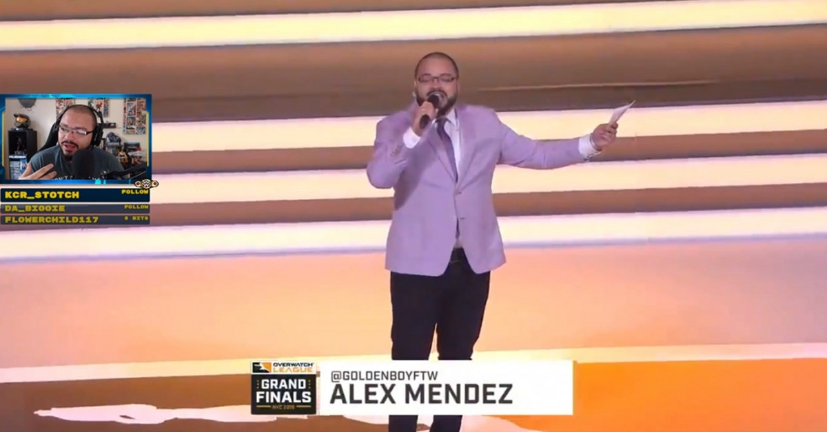 Esports commentator tears up after seeing his name on prime time ESPN.