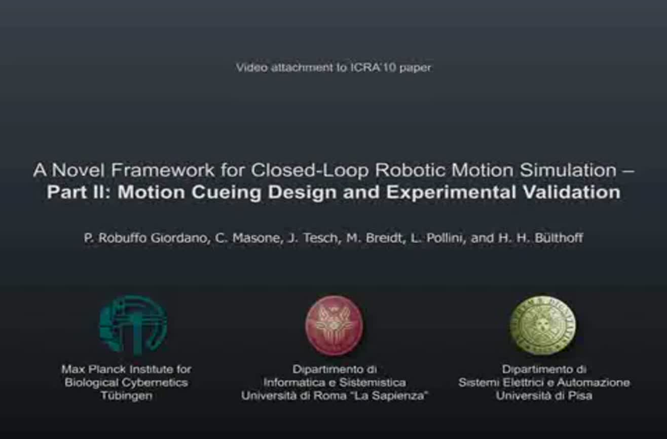 Engineers turn robot arm into F1 Ferrari simulator.
