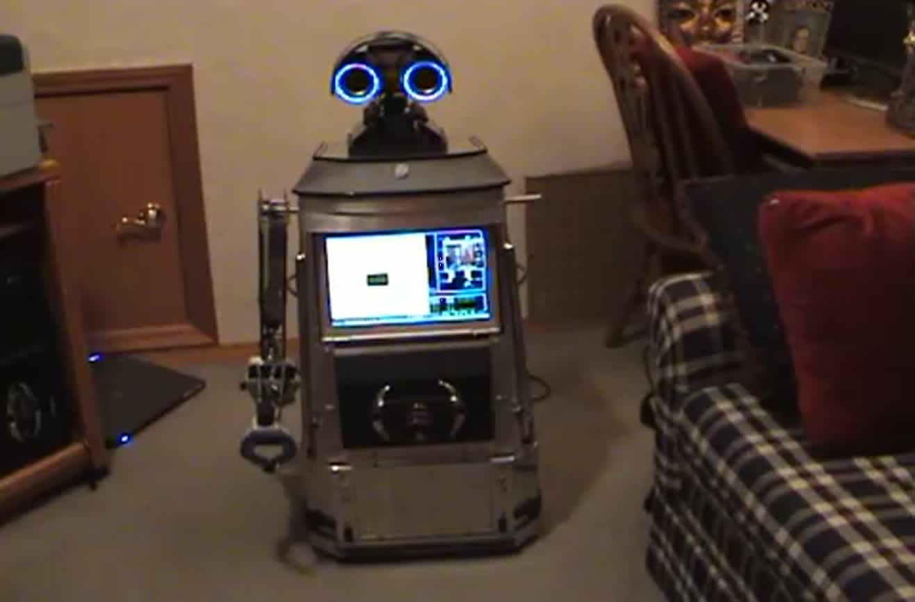 Homemade robot.