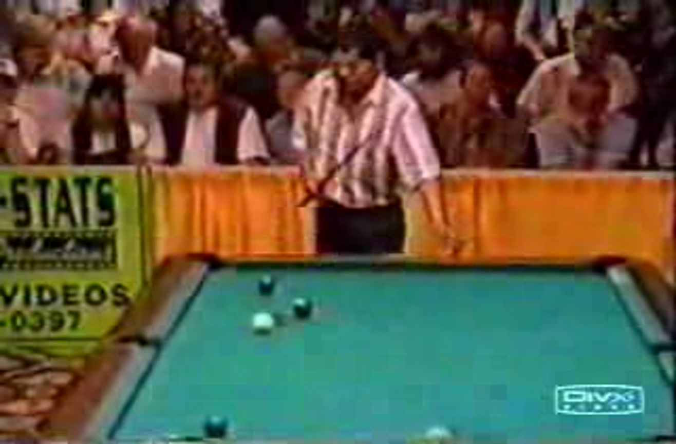 The greatest pool shot of all time.