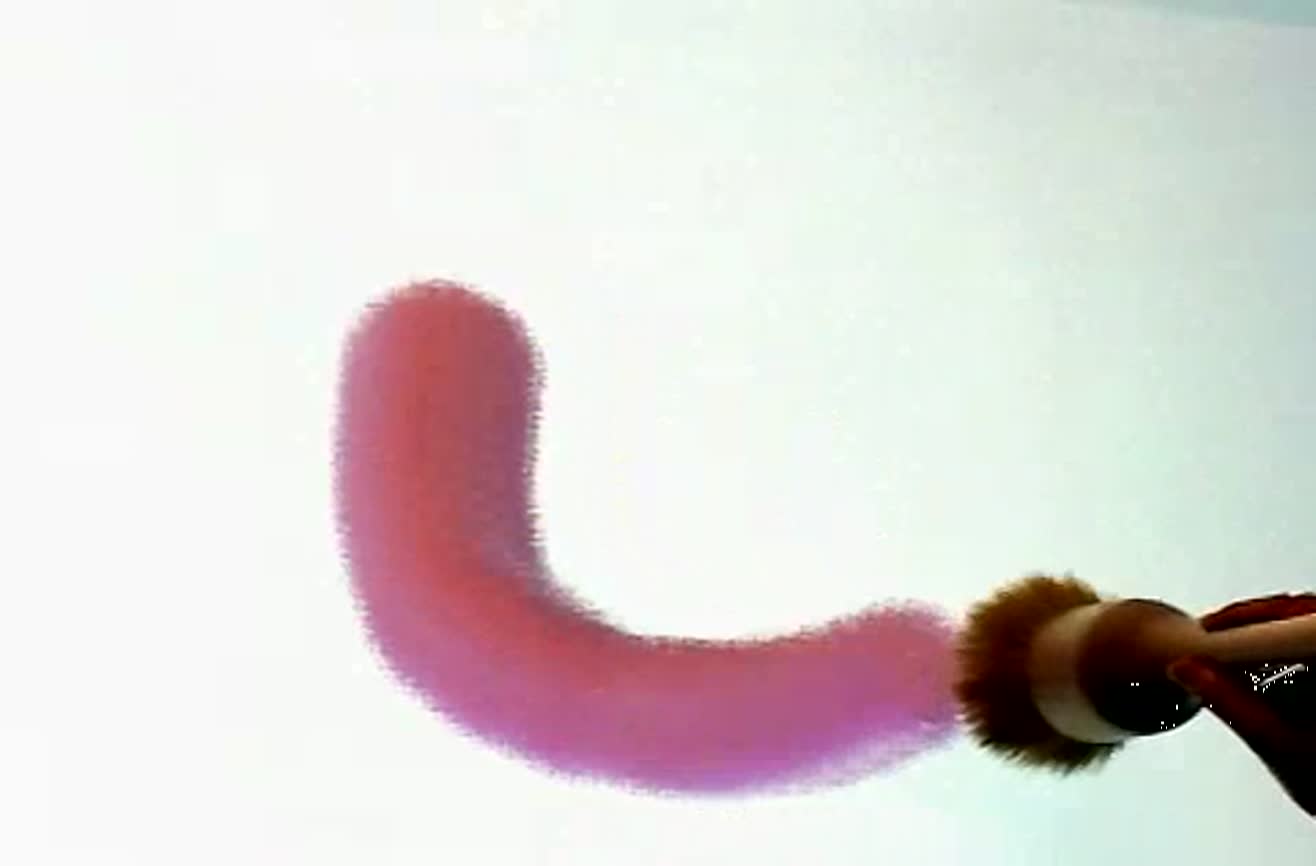 The most incredible paint brush you'll ever see.