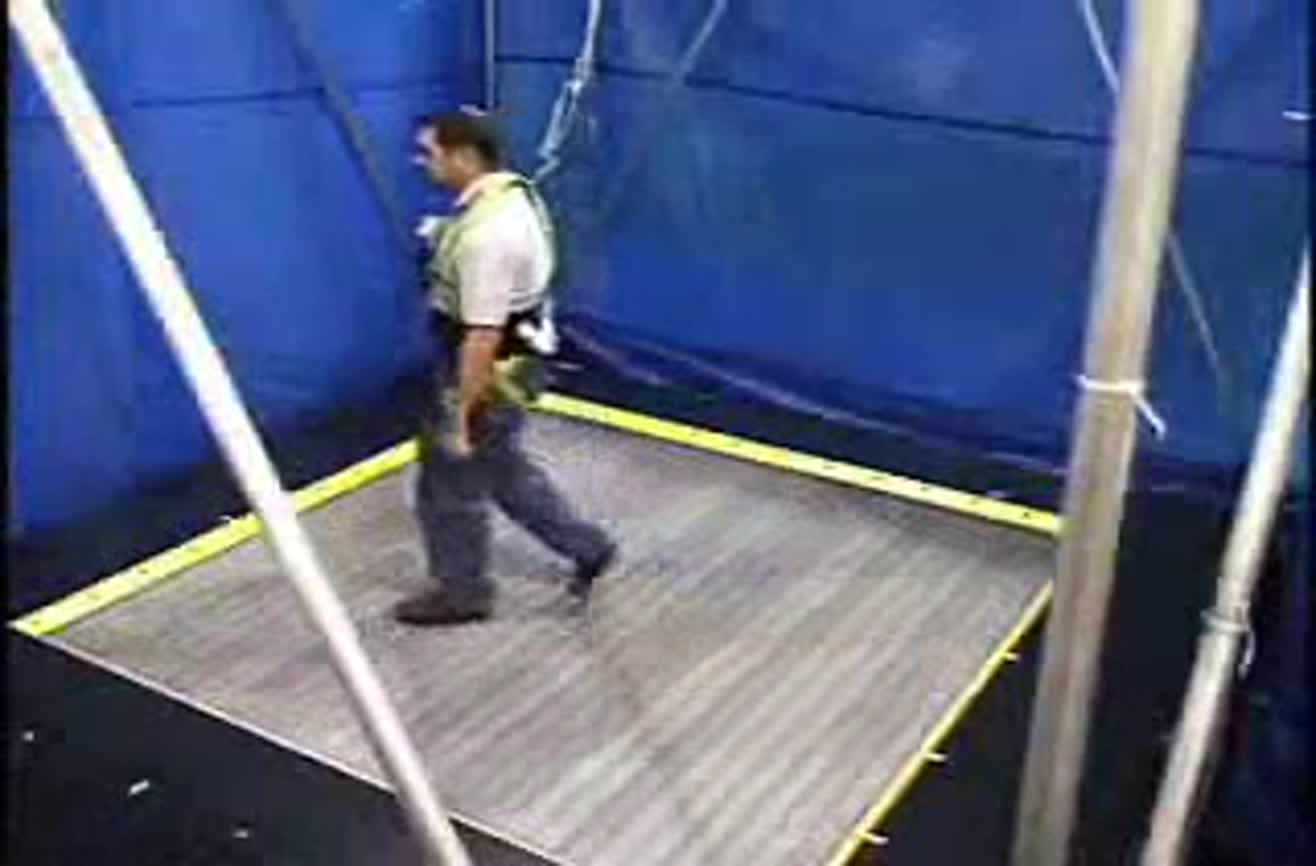 Omni-directional treadmill.