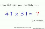 The Fastest Way To Multiply Numbers 