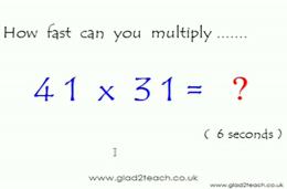 The Fastest Way To Multiply Numbers 