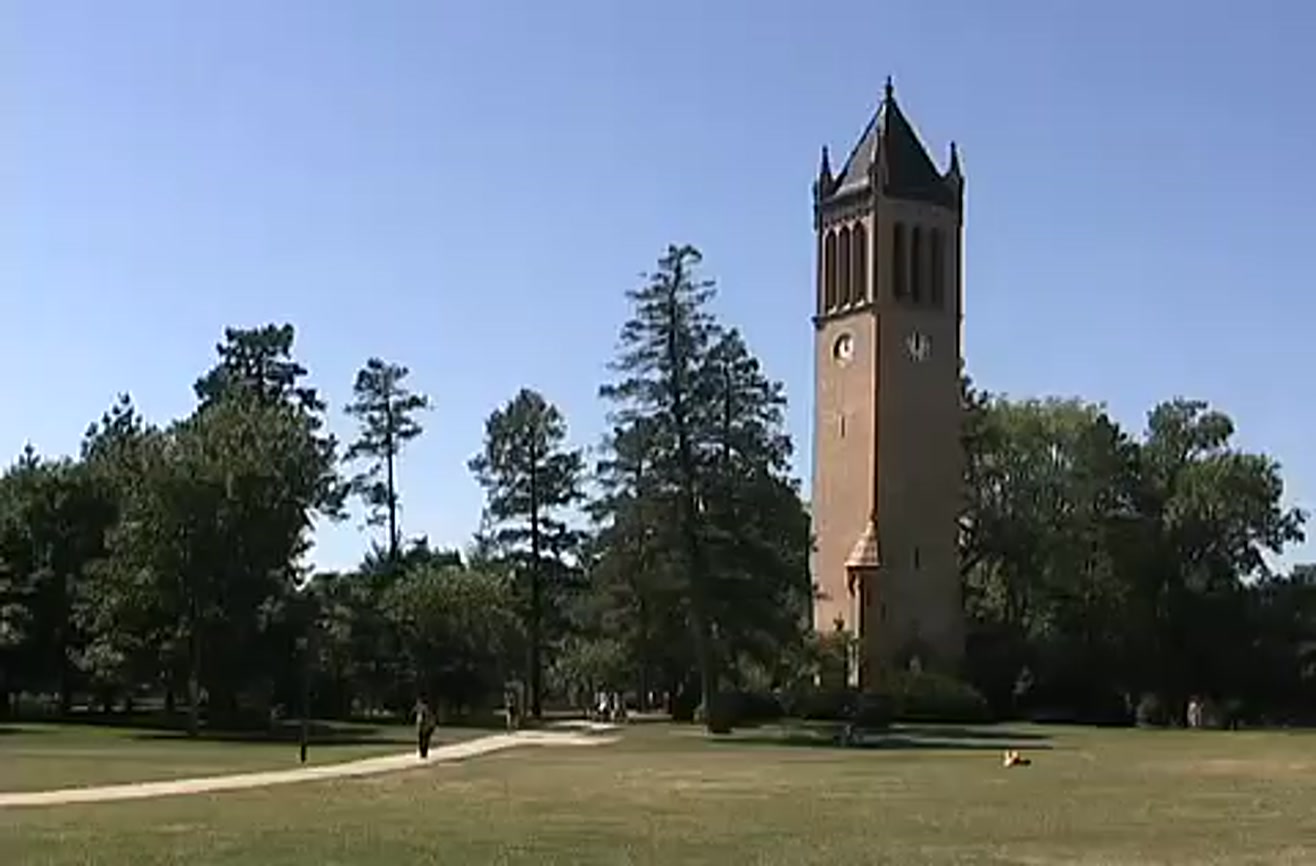 "Bad Romance" played on Iowa State Bell Tower.