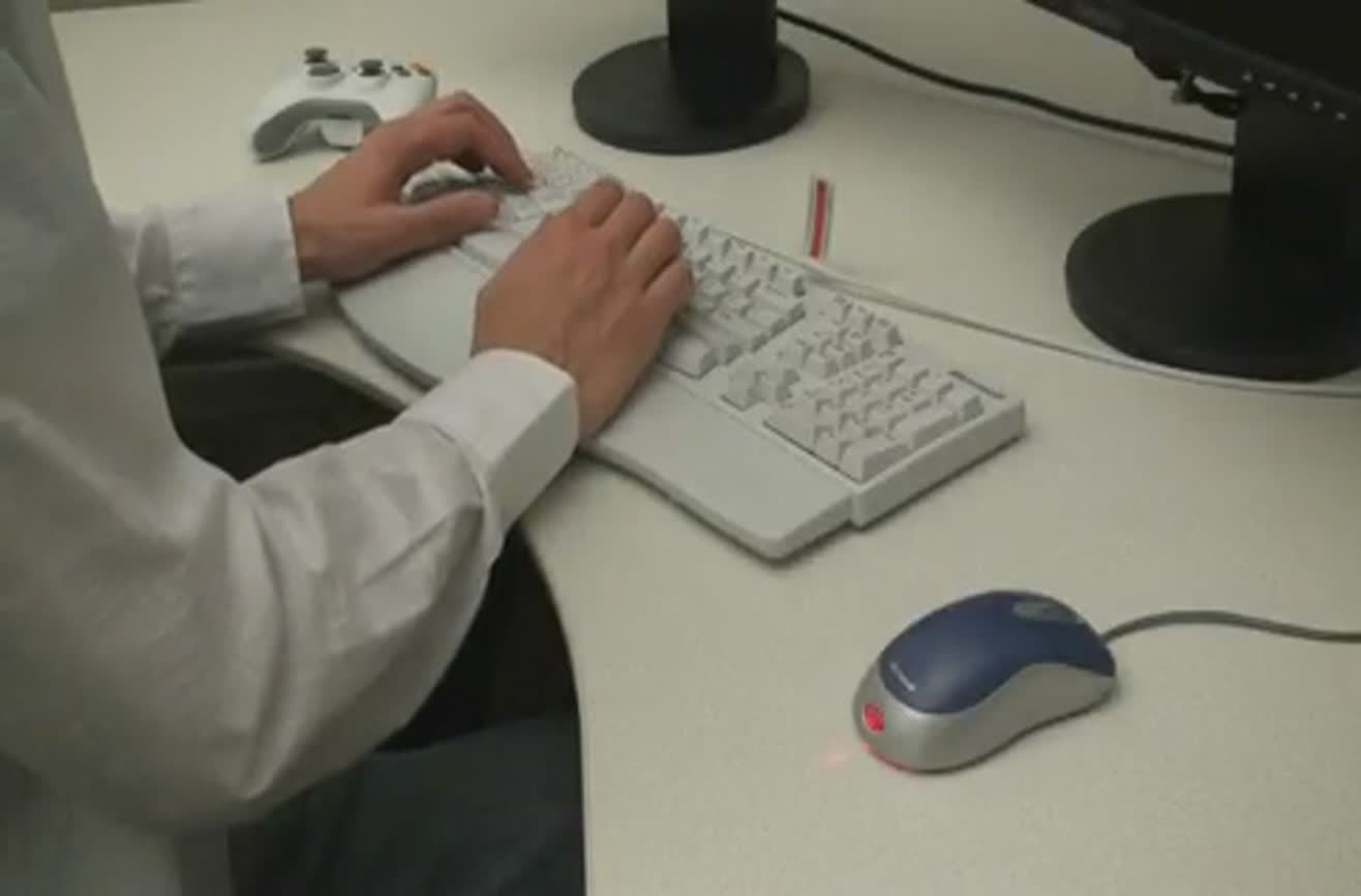 Muscle-computer interface.