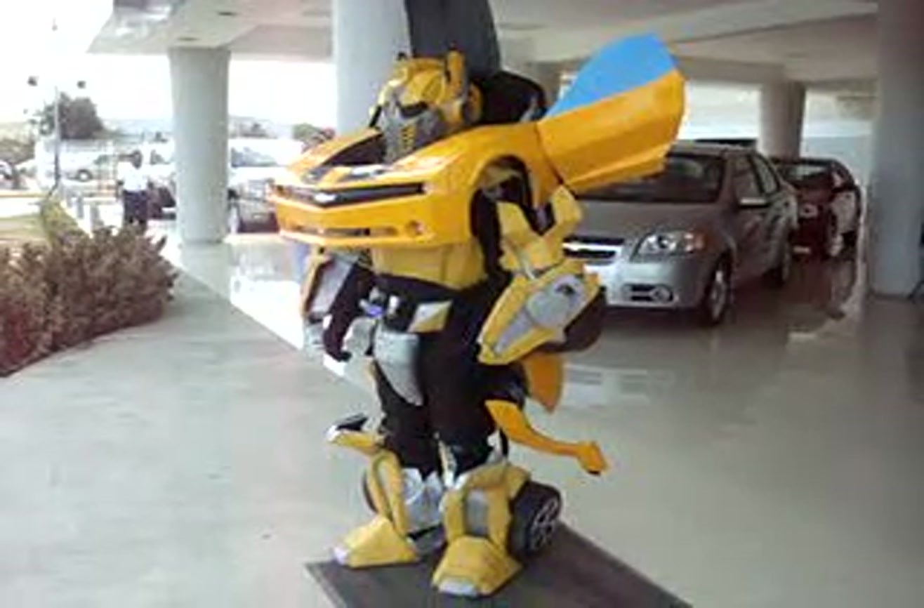 "Transformers" costume.