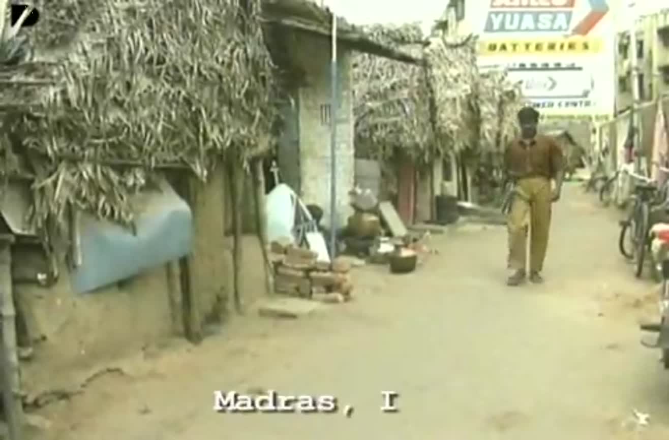 Man enjoys eating bricks.