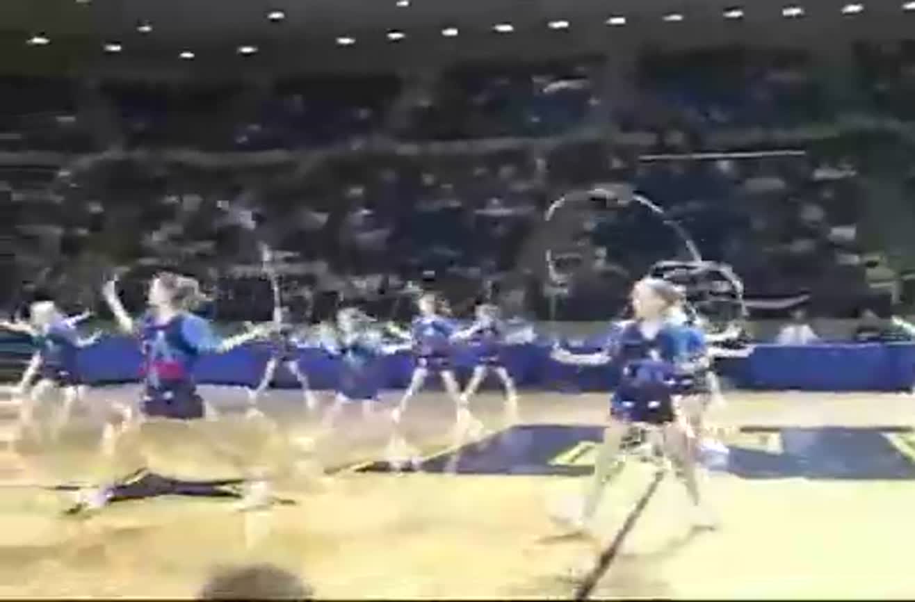 Jump rope performance.