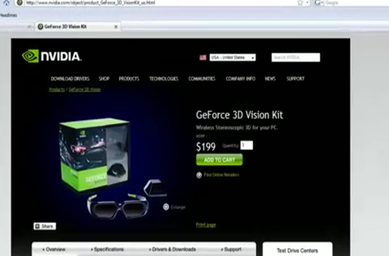 Play any game with 3D glasses for two dollars.