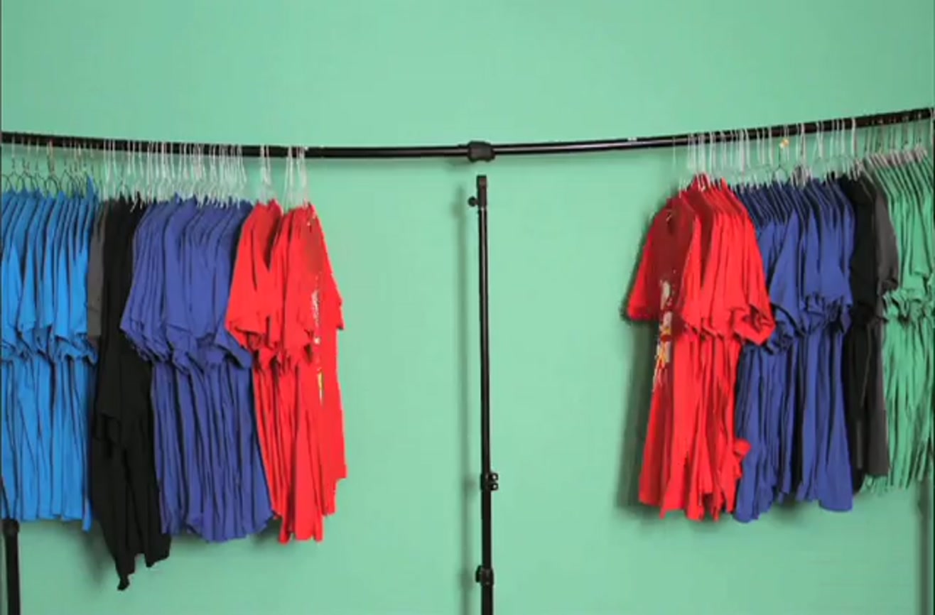 Stop motion: "T-Shirt War".