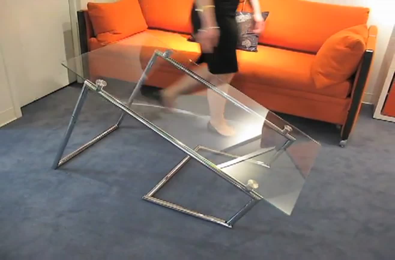 Remarkable space saving furniture.