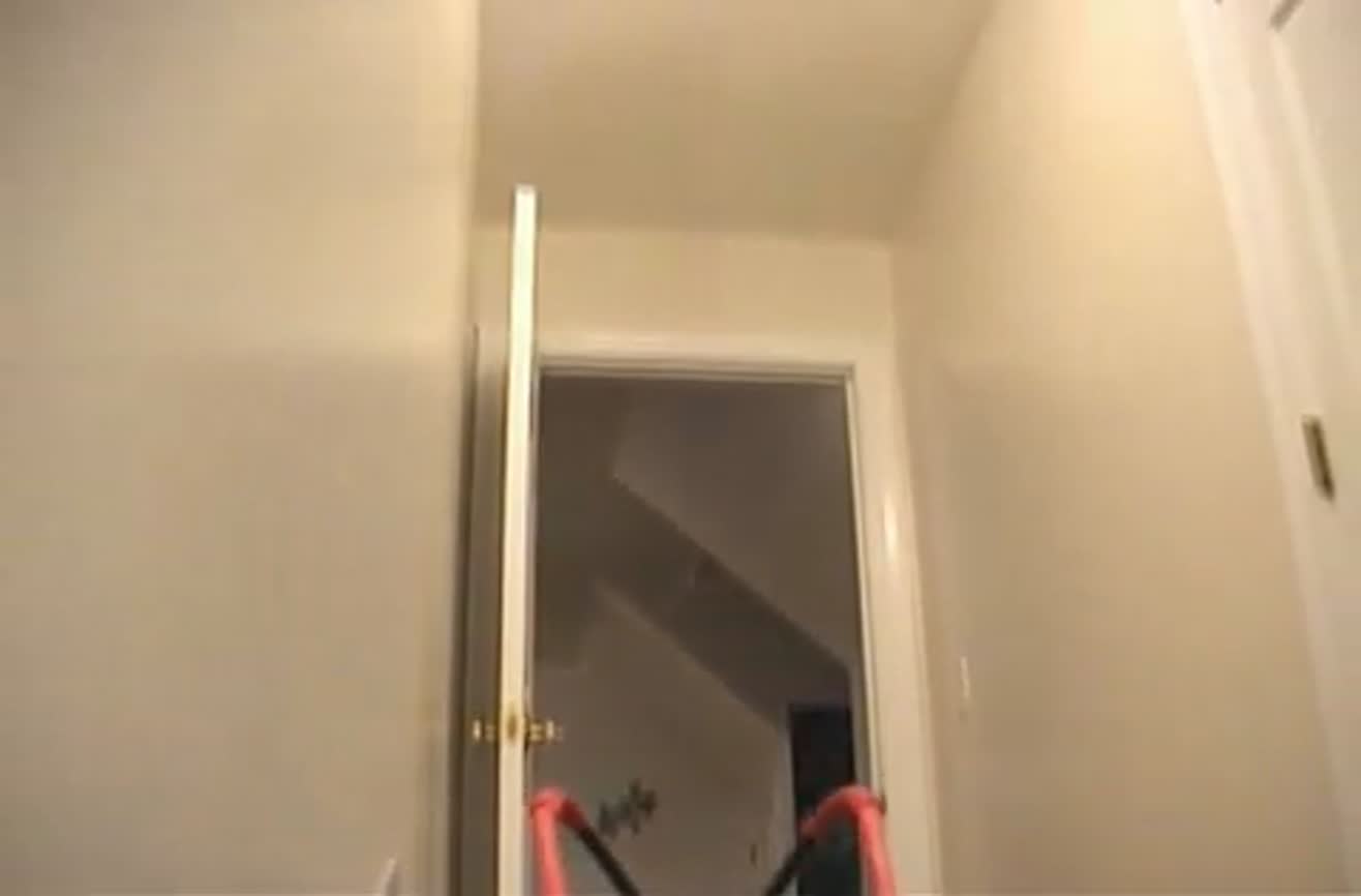 Automatic ball fetching machine.