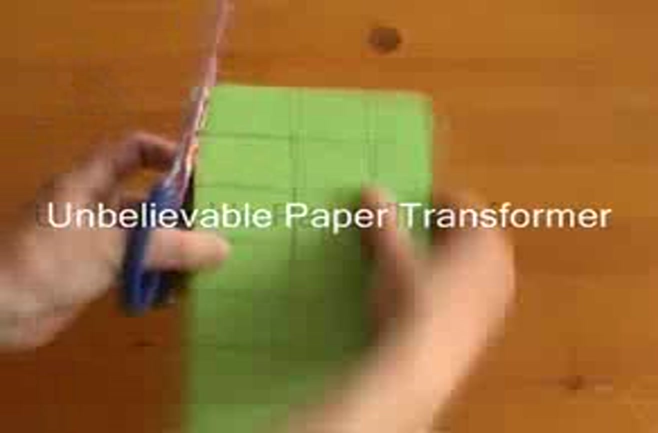 Paper transformers.