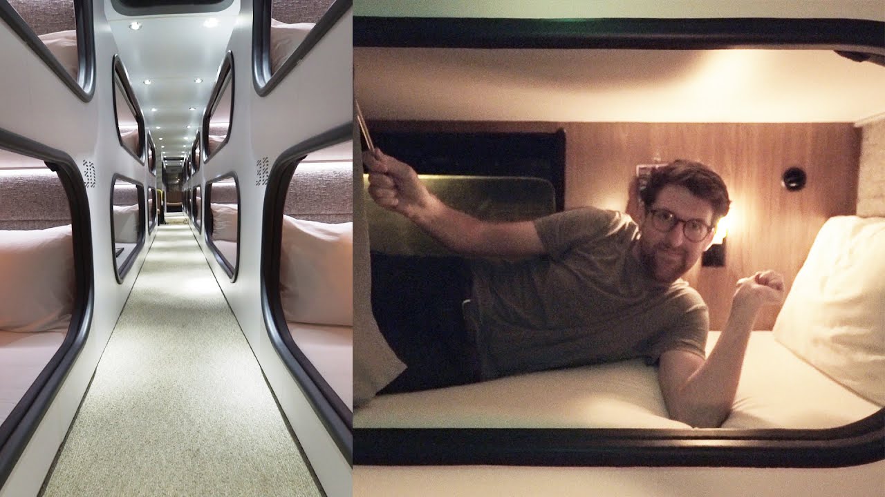 Riding an overnight "Hotel Bus" from L.A. to San Francisco