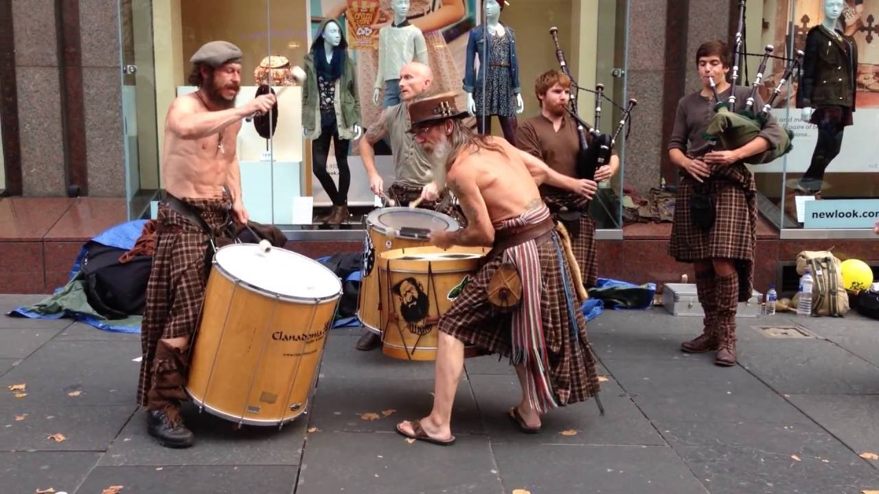 Incredible Scottish street music