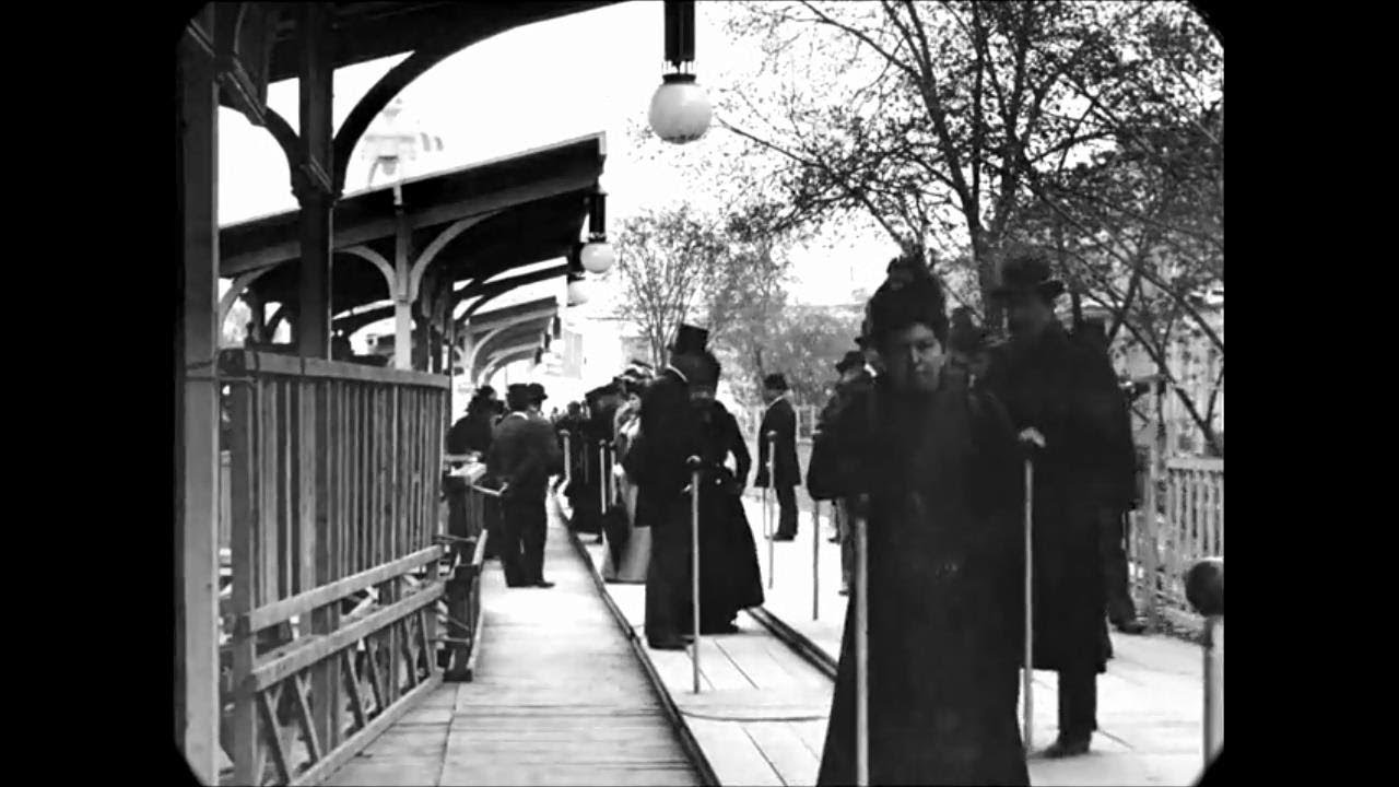 Paris in the 1890s, filmed by the Lumière brothers