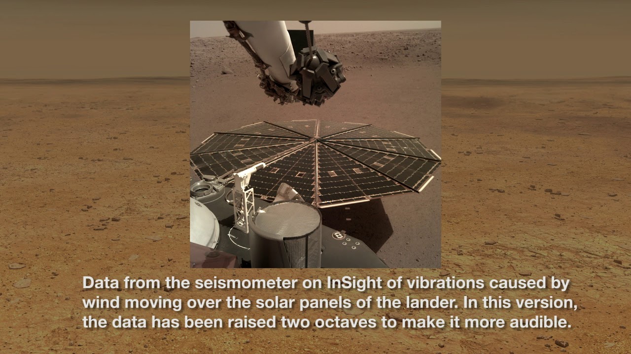 Listen to the sounds of Mars.