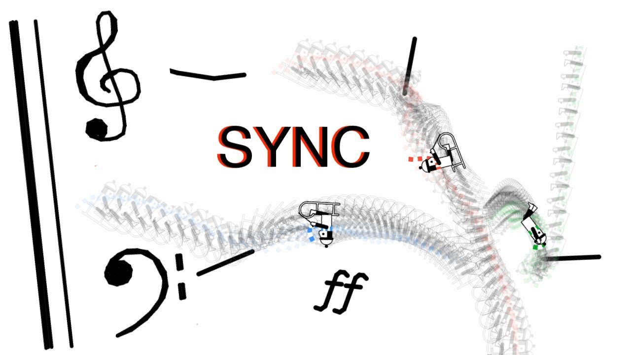 Someone perfectly synchronized Line Rider with Beethoven's 5th