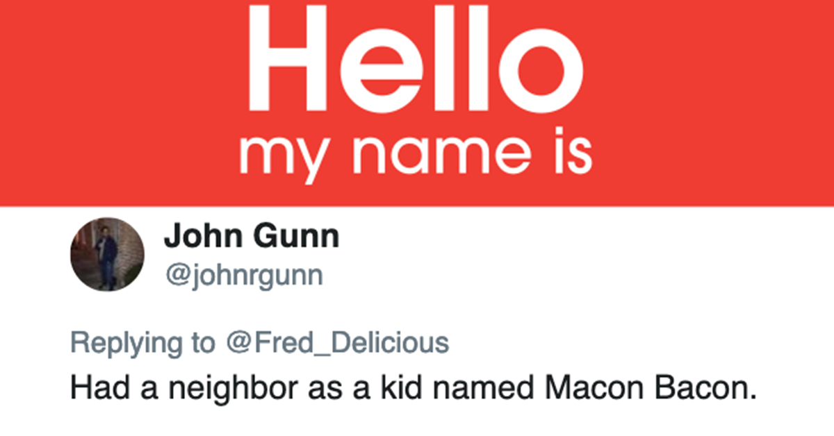 15 Totally Ridiculous Names That Are 100% Real
