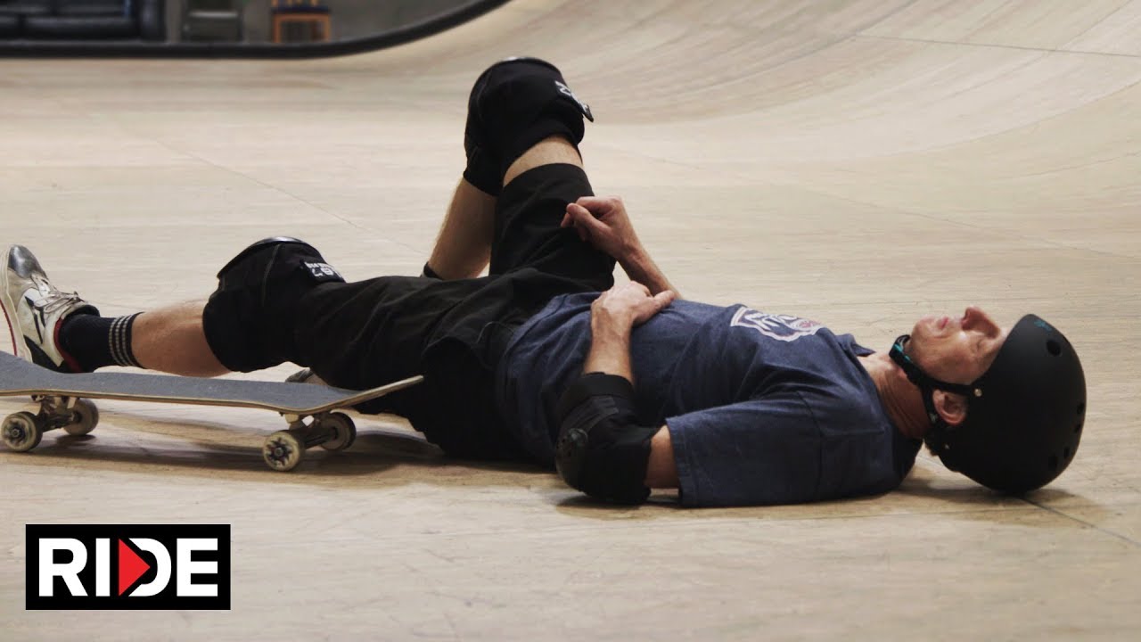 What Tony Hawk puts in to land one trick