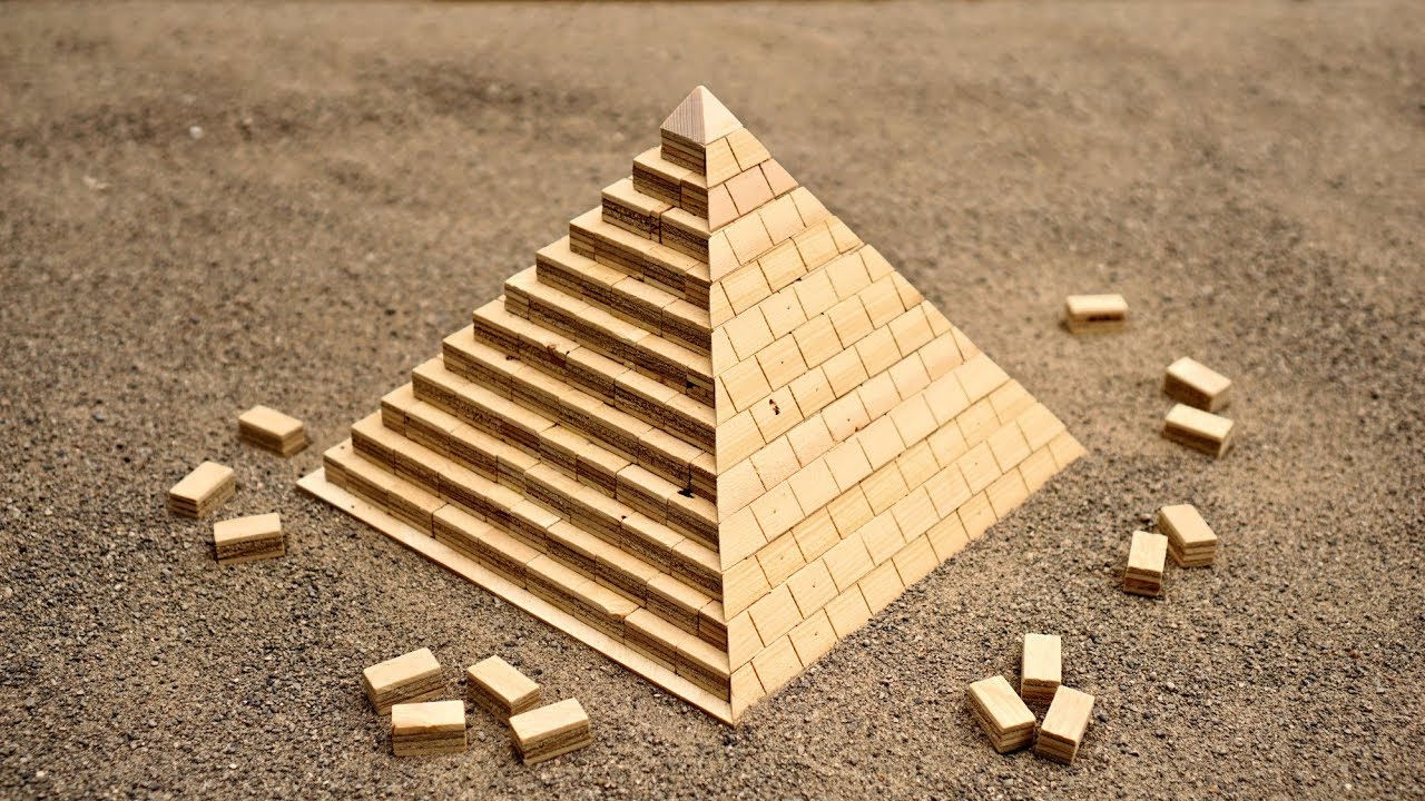 Plausible theory about how Great Pyramids were built.