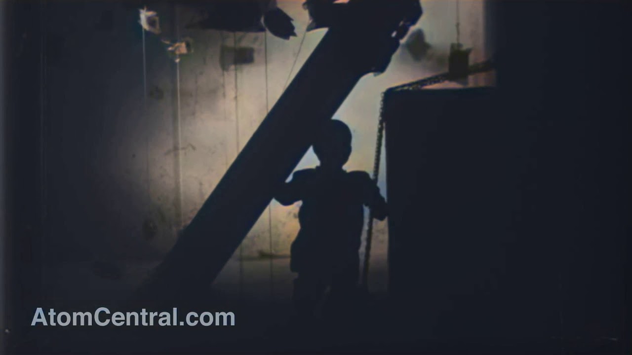 Colorized footage of atomic bomb tests