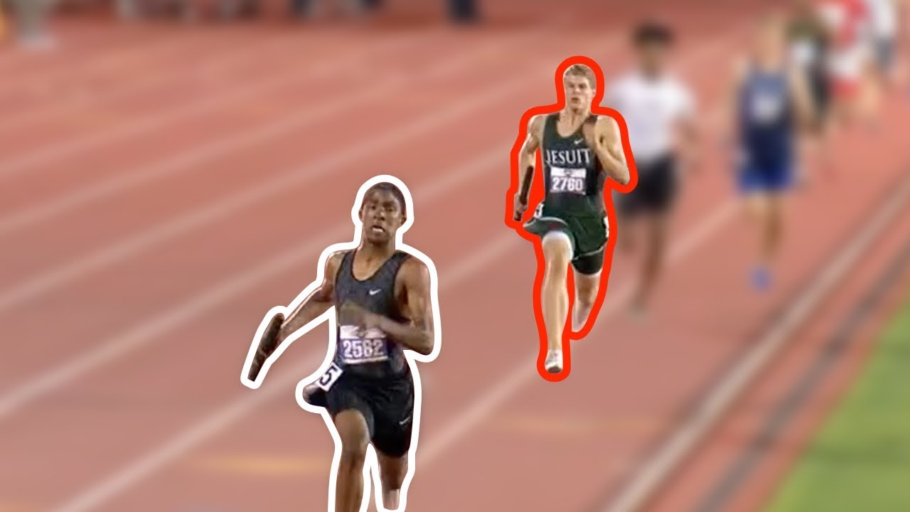 Track sensation Matt Boling, aka "White Lightning," comes in from ...