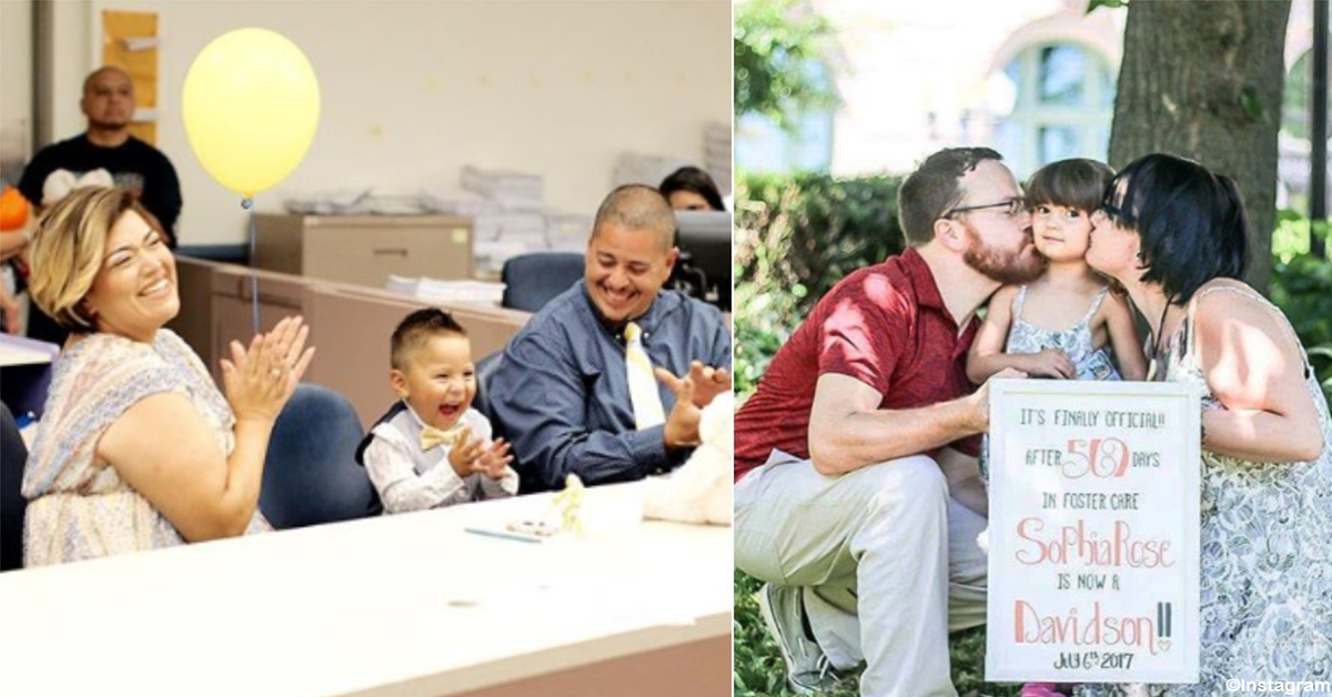 These Photos of Children Getting Adopted Will Warm Your Heart