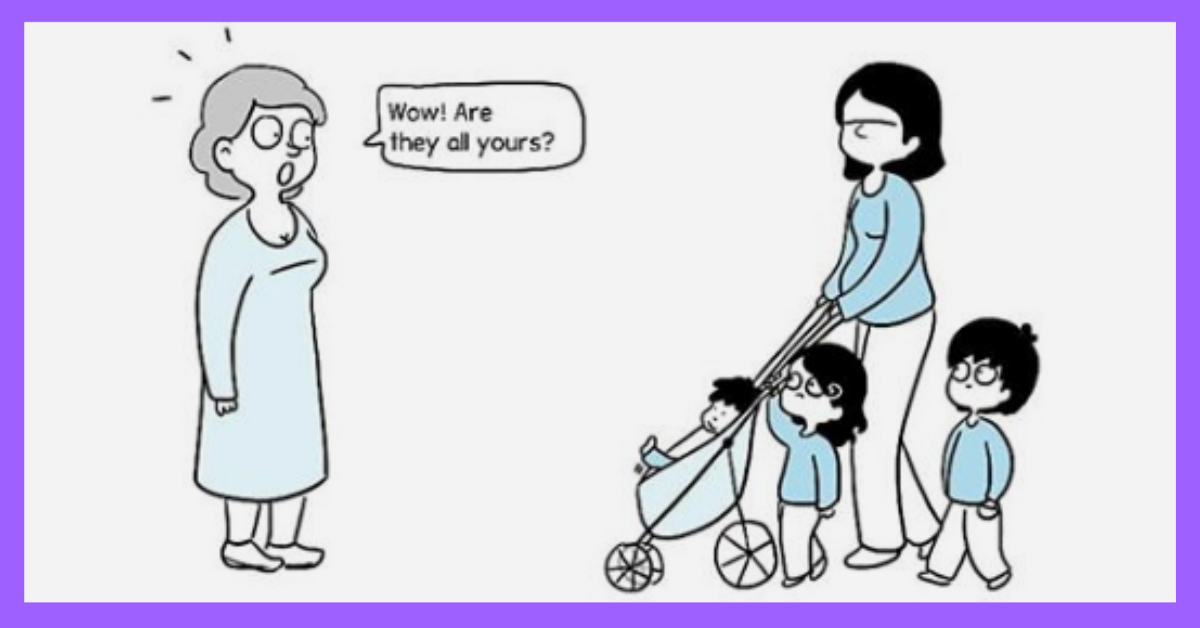 This French Artist Illustrates Relatable Parenting Moments